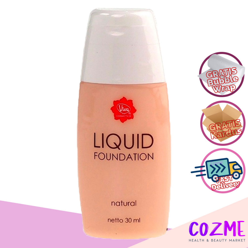 Jual VIVA Liquid Foundation 30mL | Shopee Indonesia