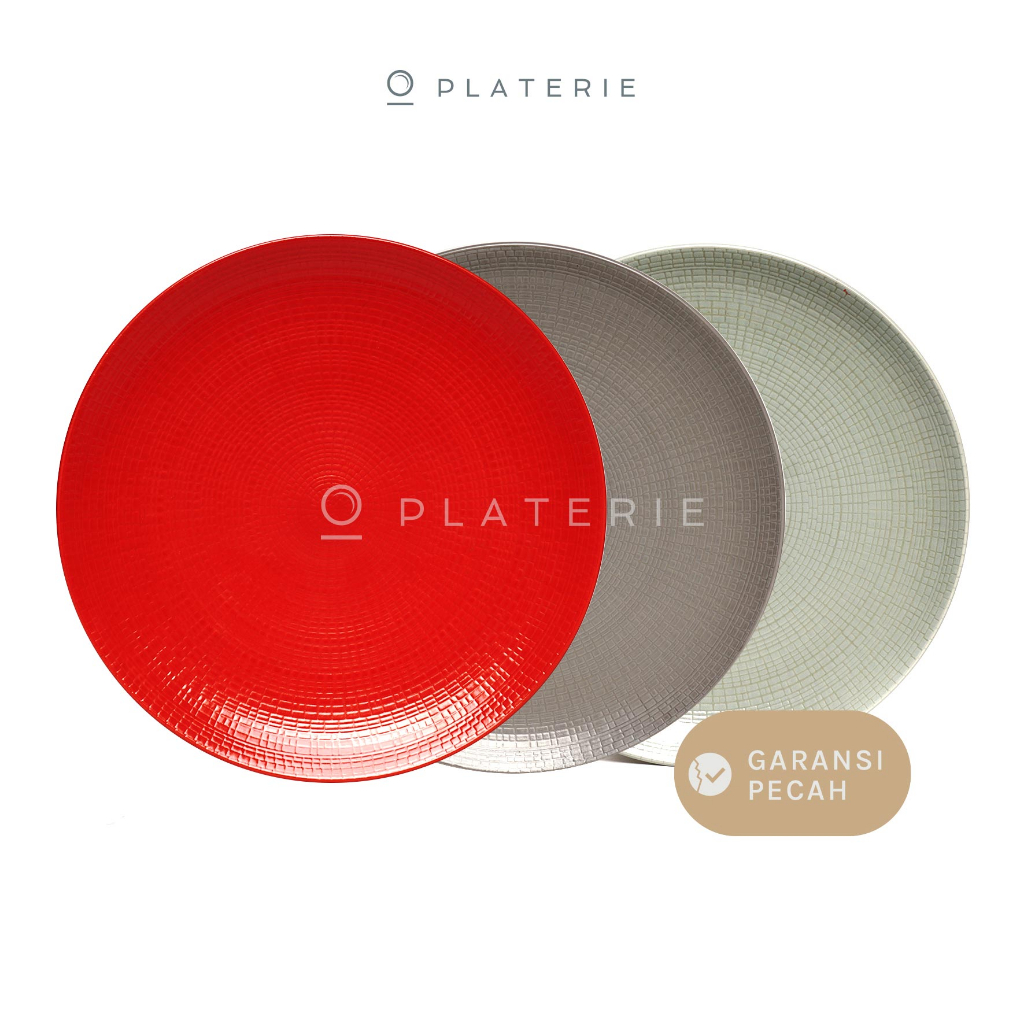 Jual PLATERIE Piring Keramik Dinner Plate 10.5 Inch / 27.5cm Lohan ...