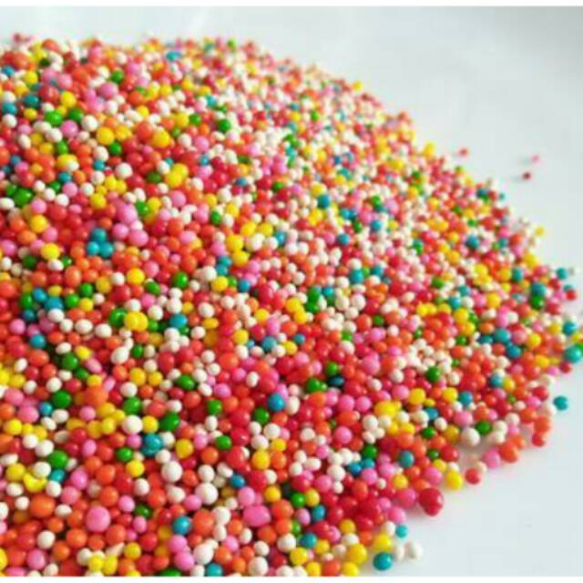 Jual Sprinkle trimit / spikel warna warni dekorasi kue | Shopee Indonesia