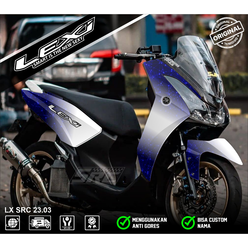 Jual TERBARU Decal Yamaha LEXI Full Body Stiker Yamaha LEXI Full Body ...