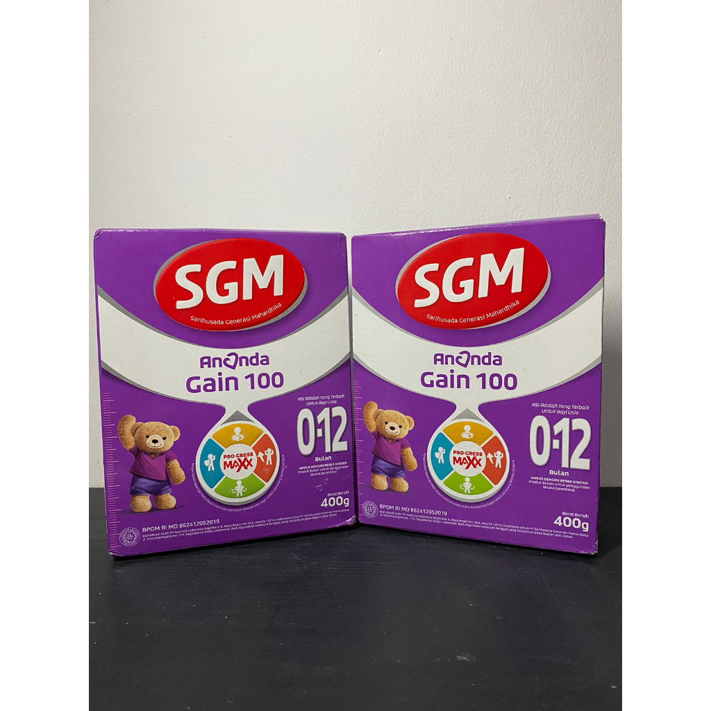 Jual SGM ANANDA GAIN 100 0-12 BULAN 400 gr | Shopee Indonesia