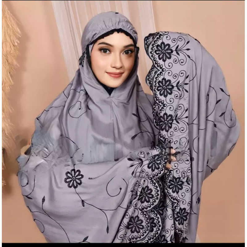 Jual Mysha_store.official - [COD] Mukena Dewasa Gracella Renda Series ...