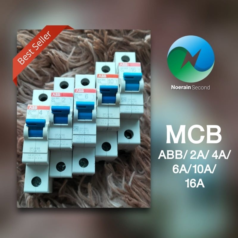 Jual MCB AB 1P 2A 4A 6A 10A 16A/20/25/35A | Shopee Indonesia