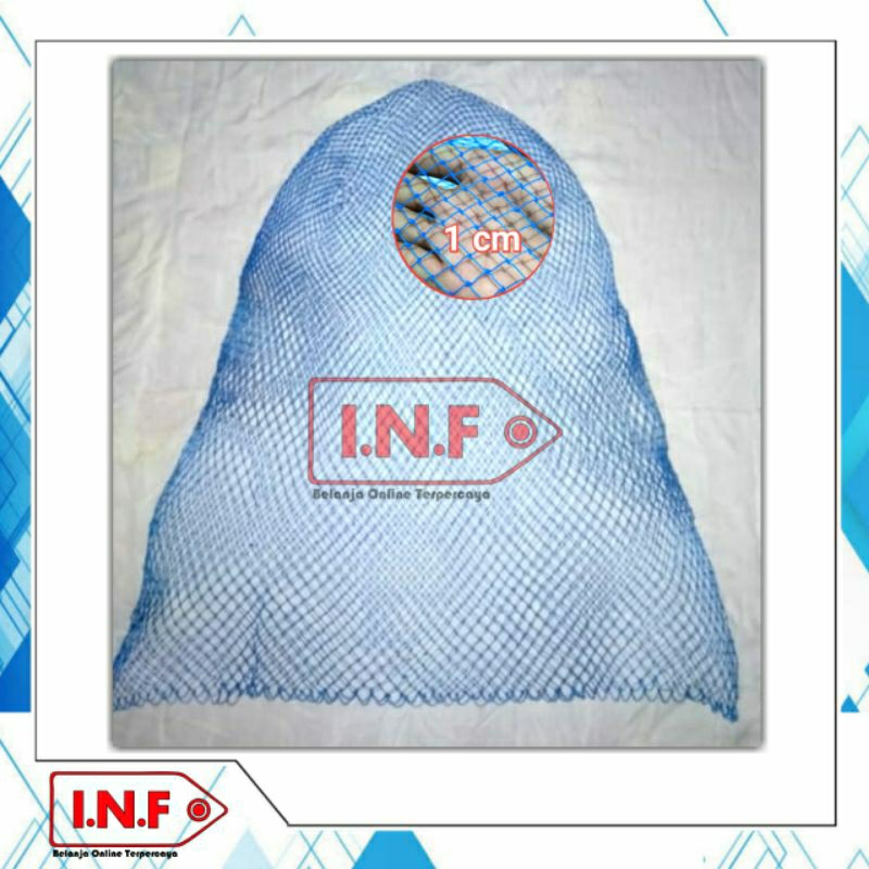 Jual Jaring ikan + jaring seser serok ikan besar dan kecil + jaring ...
