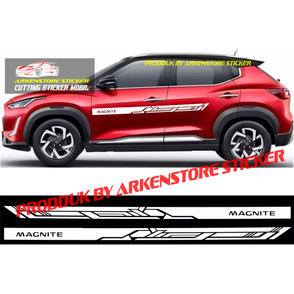 Jual Sticker stiker mobil nissan magnite cutting stiker mobil nissan ...