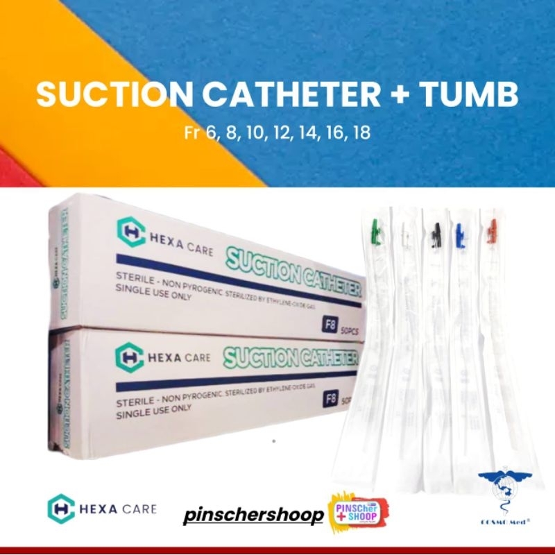 Jual Suction Catheter With Tumb Control Selang Untuk Hisap Ingus Bayi ...