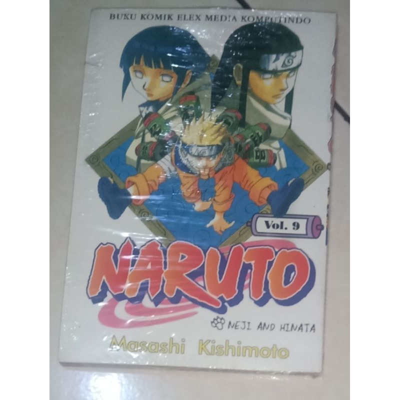 Jual komik Naruto vol 9 original segel | Shopee Indonesia