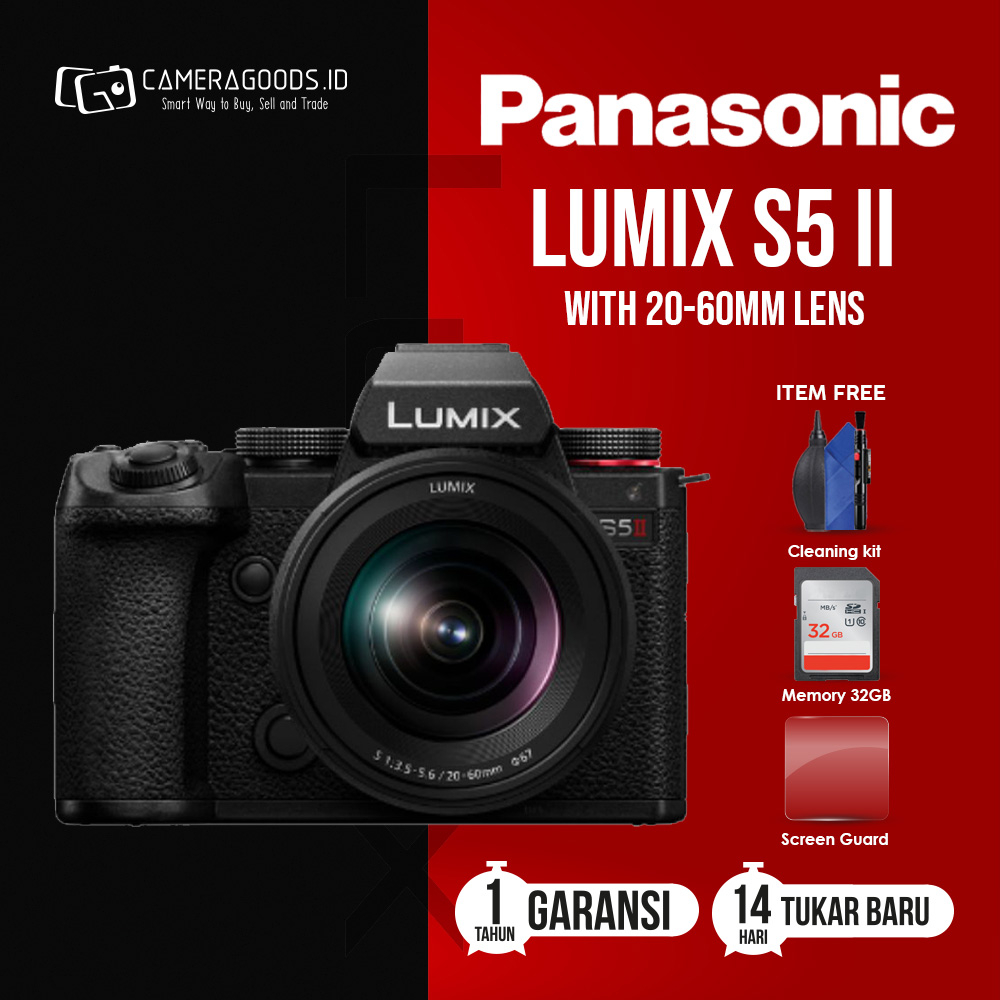 Jual Panasonic Lumix S5II Lumix S5 II S5 Mark 2 Mirrorless Camera DC-S5II | Shopee Indonesia
