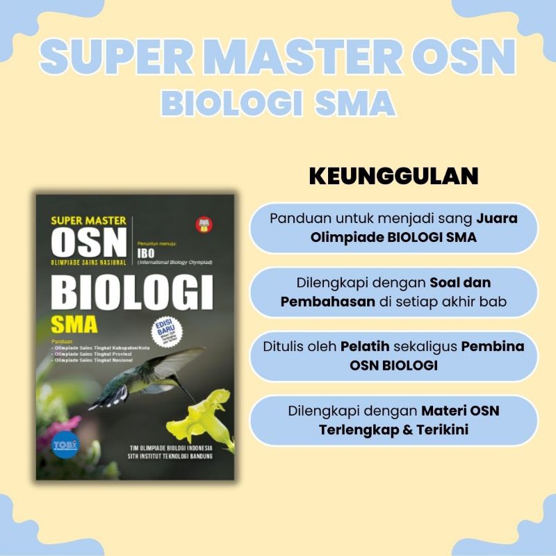 Jual Buku Super Master OSN/KSN Biologi SMA | Shopee Indonesia