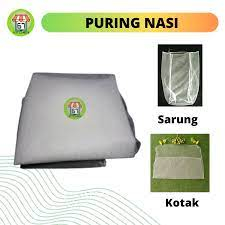 Jual Kain Puring Saringan - Kukusan Nasi | Shopee Indonesia