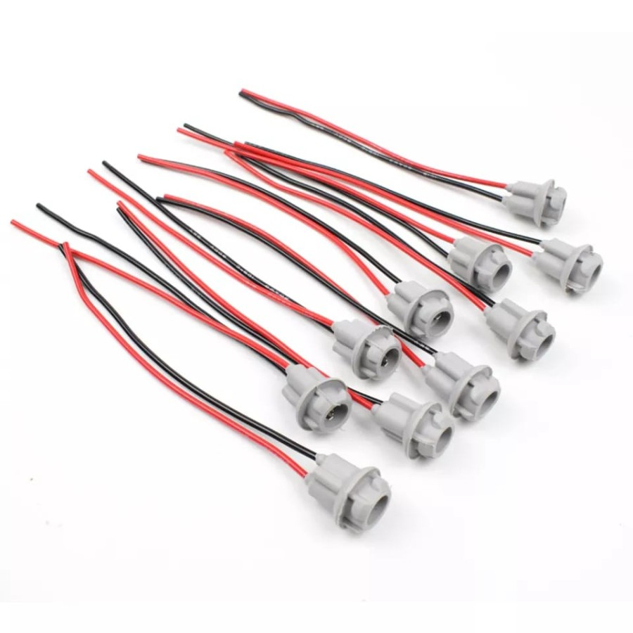 Jual T10 Socket LED Sein Motor Mobil Soket Fitting Lampu Sen Senja ...