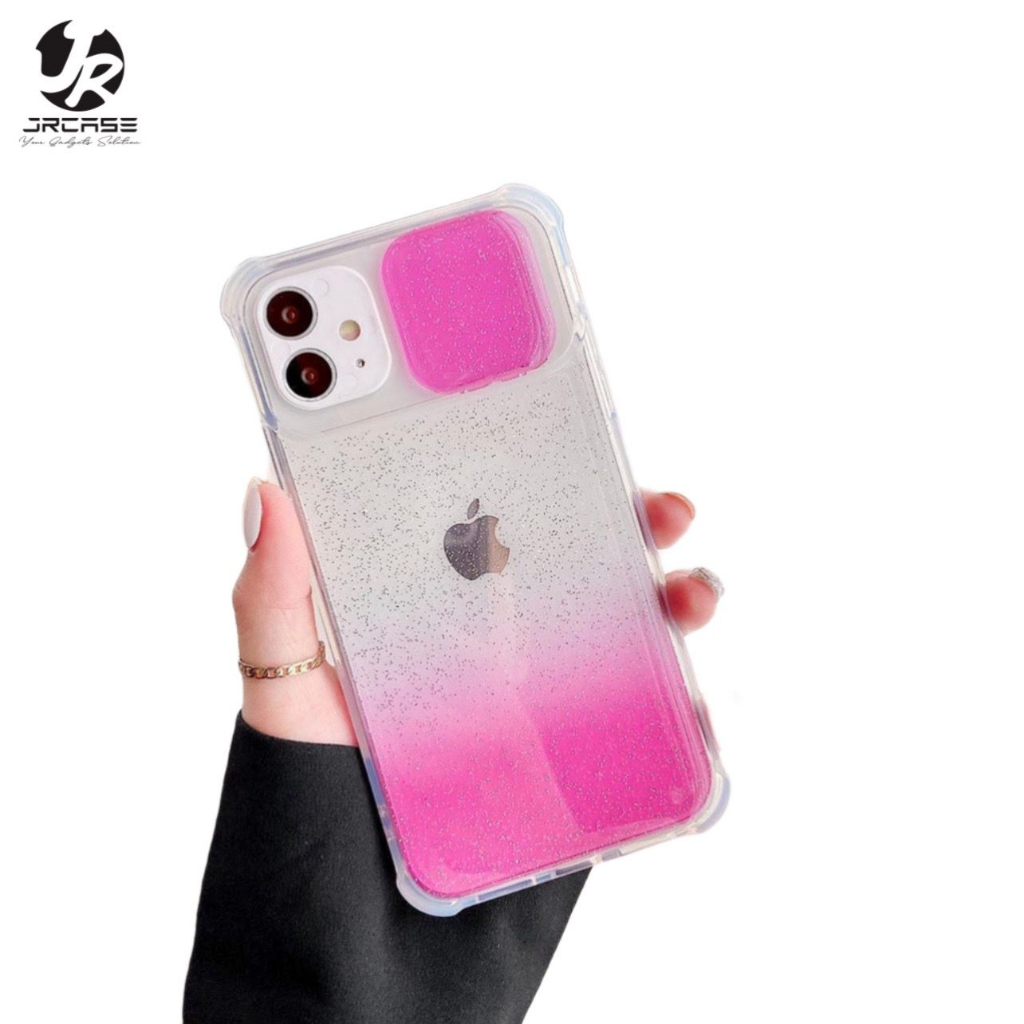Jual JRCASE Case Slide Camera REDMI NOTE 10 10s Candy Bening Gradasi ...