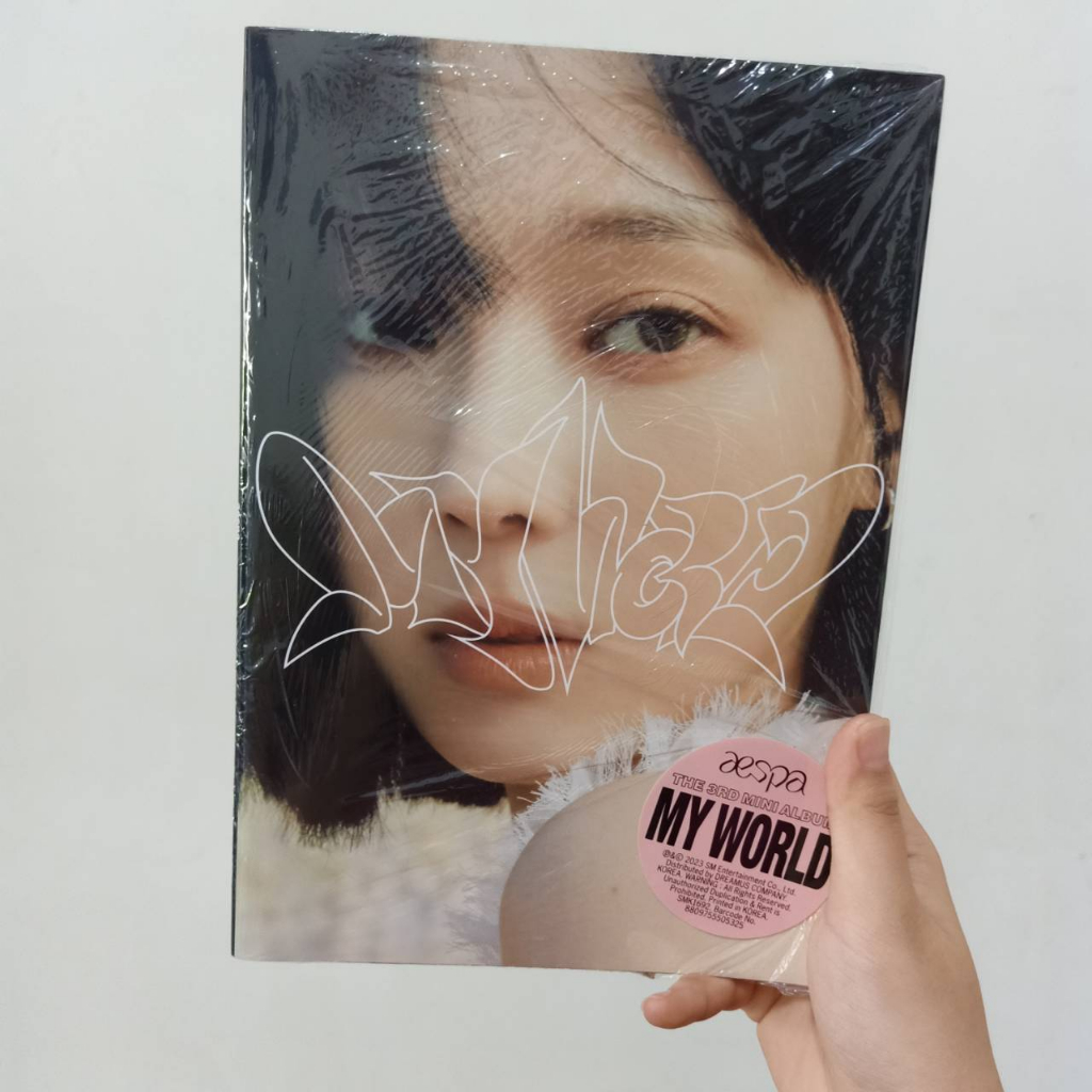 Jual [ready] Album Aespa Sealed My World Intro Zine Ver Photobook