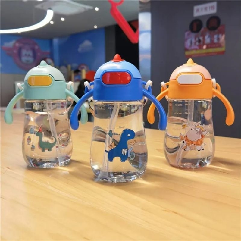 Jual Botol Minum Anak Gagang Karakter Seliya 2672 kapasitas 450ML Free tali panjang | Shopee ...