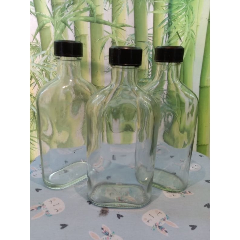Jual Botol Kaca 250ML/Botol Madu/Botol ASI/Botol Gepeng | Shopee Indonesia