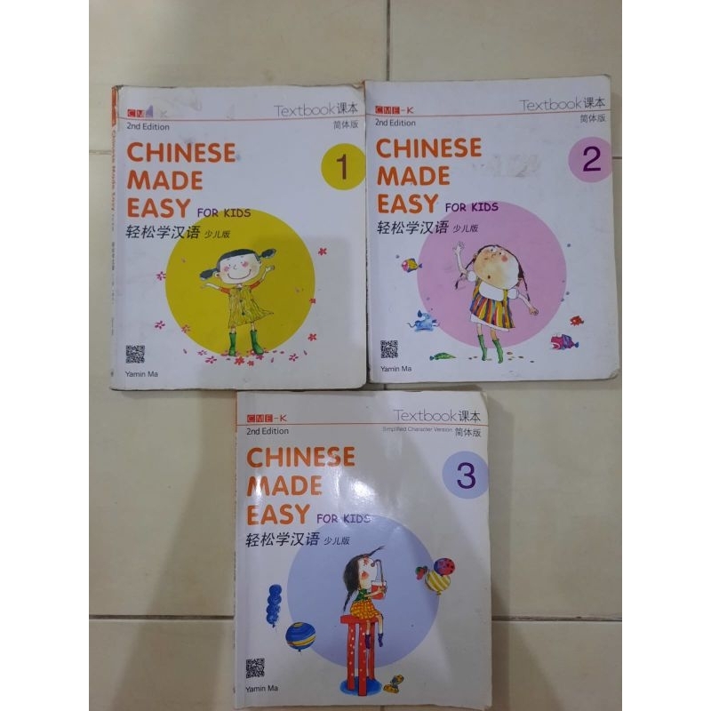 Jual buku second Chinese Made Easy | text book 1, 2 dan 3 | Shopee ...