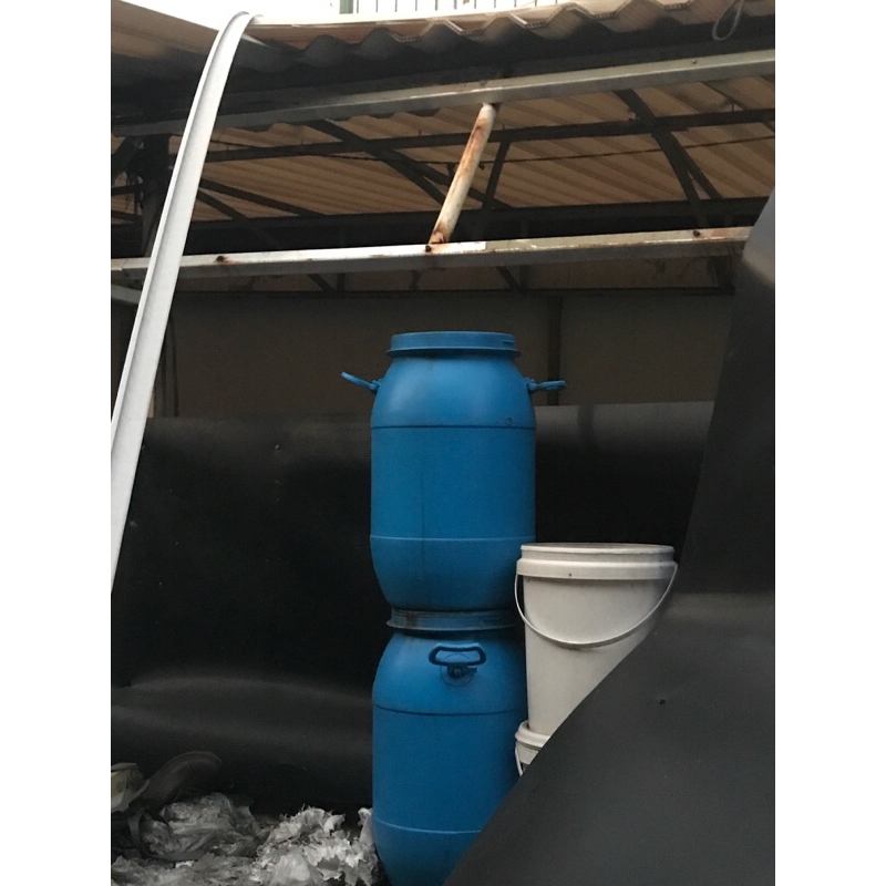 Jual tong sampah biru 56 cm lebar 30 cm muat 55 liter | Shopee Indonesia