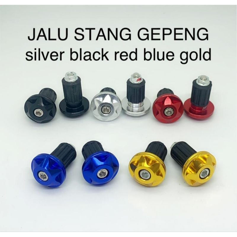Jual jalu stang gepeng full cnc - Jalu stang universal semua motor bisa ...