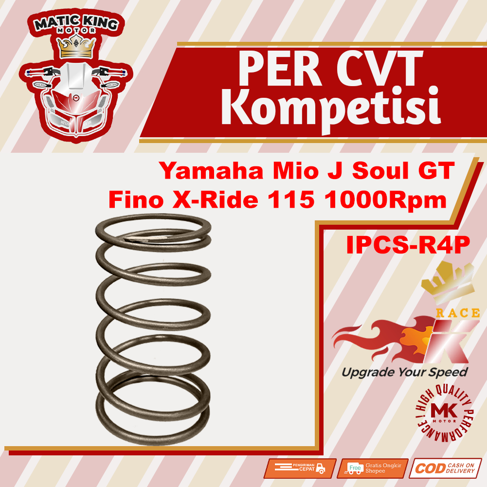 Jual Per CVT Yamaha Mio J Fino X-Ride Soul GT 115cc Kompetisi 1000/1500 ...