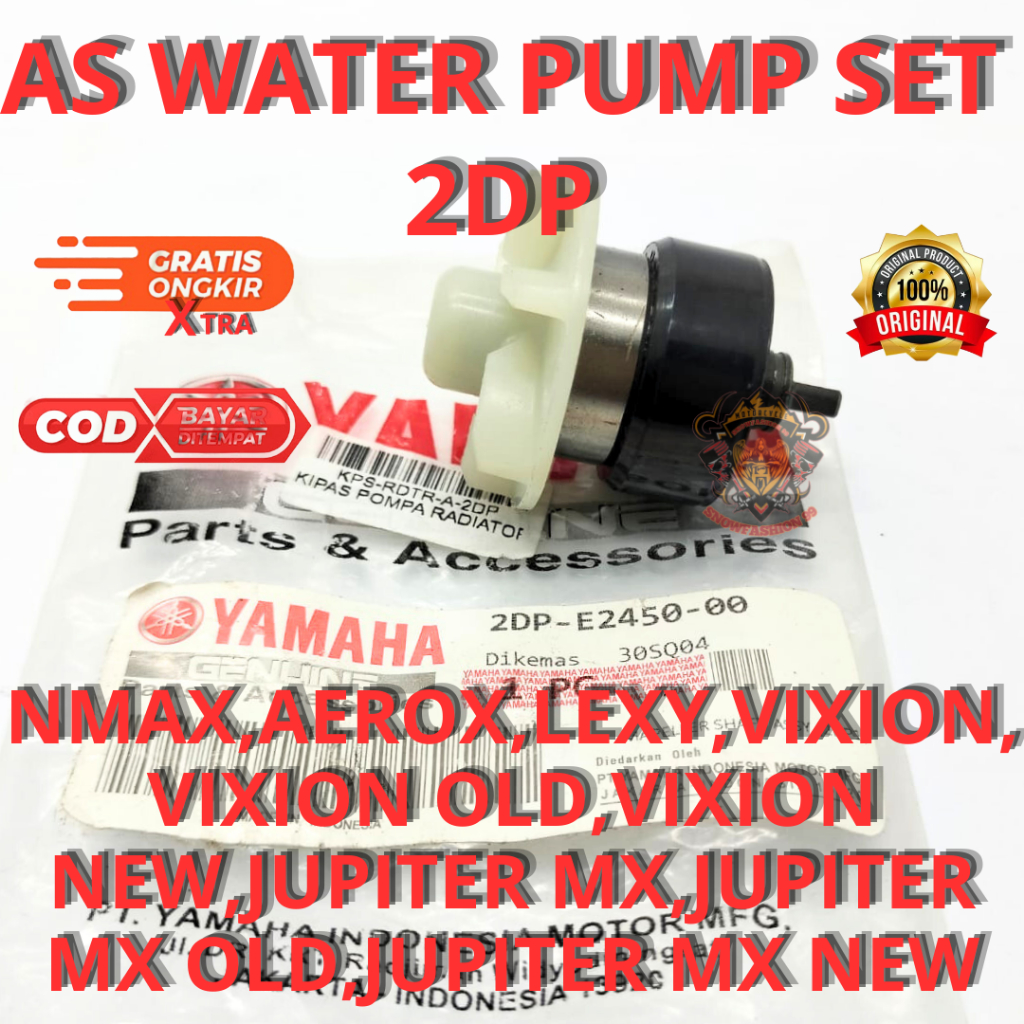Jual AS WATERPUMP YAMAHA NMAX 2DP YAMAHA AEROX,LEXY,VIXION OLD,VIXION ...
