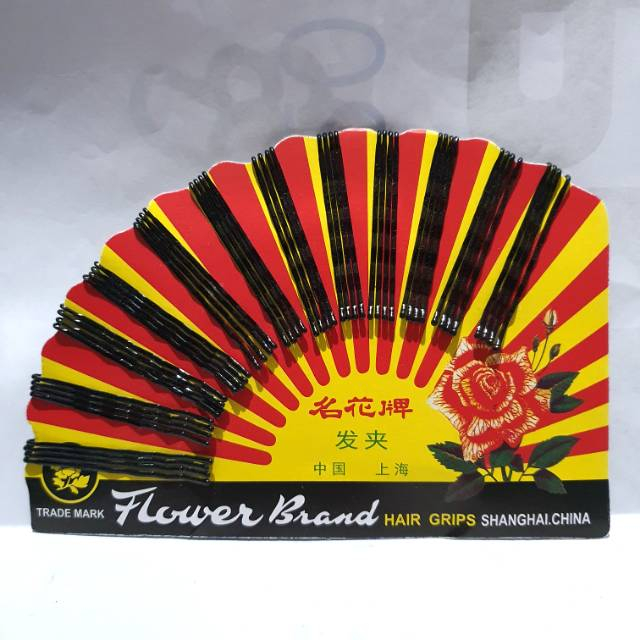 Jual ECER Jepit lidi / hair grips / jepit biting besar per 1 lembar ...