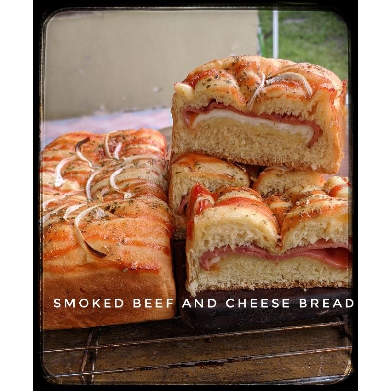 Jual roti smokedbeef dan keju bread roti gurih isi smoked beef dan keju ...