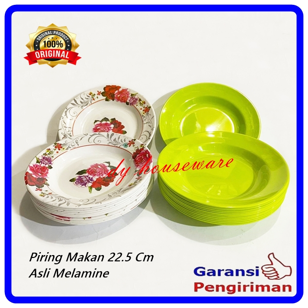 Jual Piring Makan Melamin 9 inch Meishing ( Harga 1 Lusin - 1/2 Lusin ...