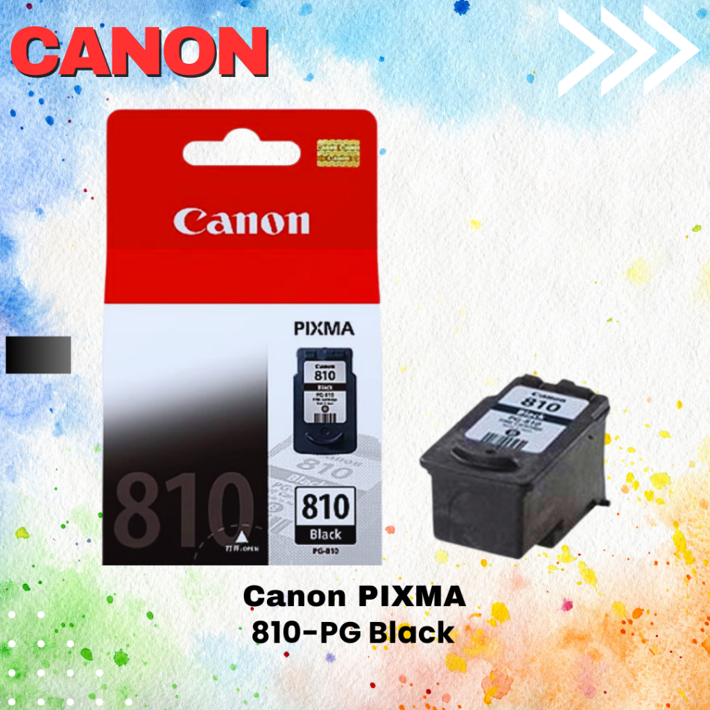 Jual Catridge Tinta Canon 810 PG Black Original | Shopee Indonesia