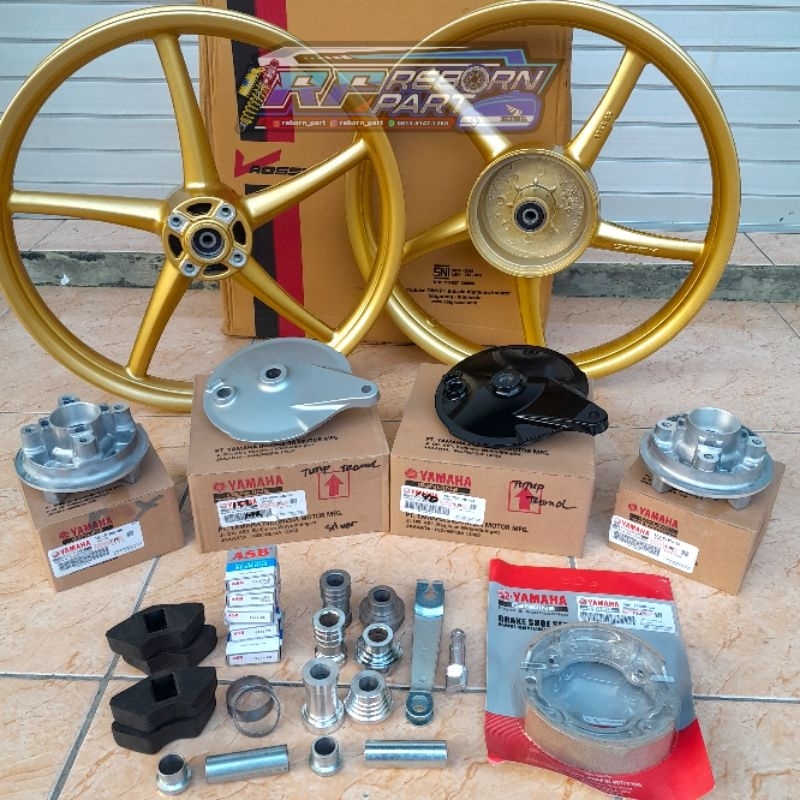 Jual VELG VROSI COPY RCB JUPITER MX RING 17 160&185 PNP PIRINGAN DATAR ...