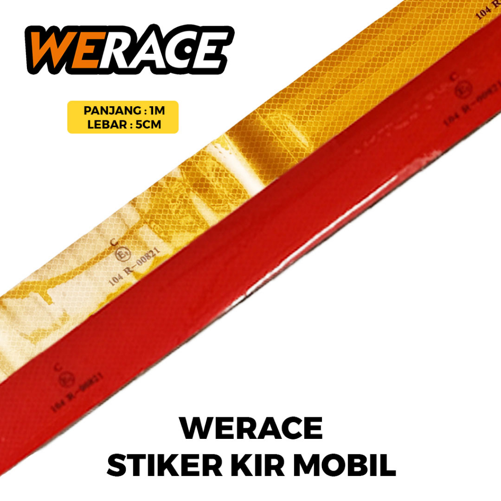 Jual Stiker Kir Dishub Mobil Box Diamond Grade Sticker Reflector Uji ...