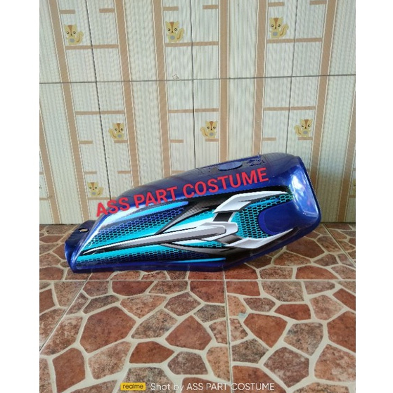 Jual Tangki Rx King 2007 Biru Lokal - Tangki Set Striping - Tangki Biru ...
