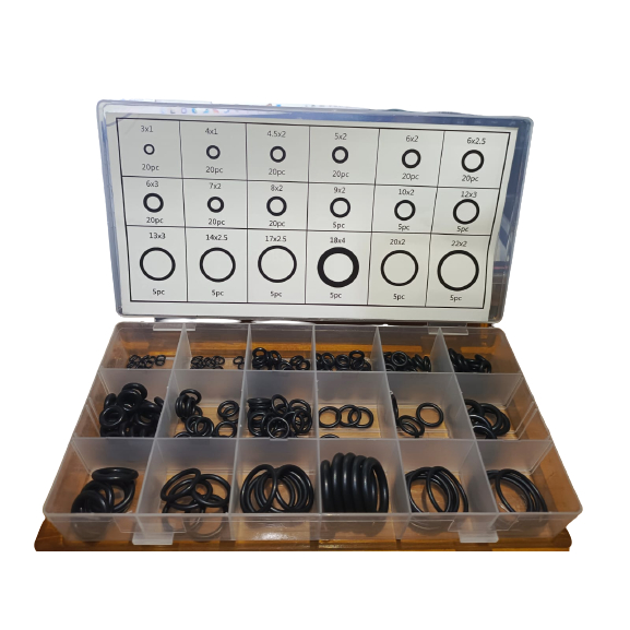 Jual Karet Rubber O Ring Seal Tightening 225 PCS-Set O-Ring Reparasi Mobil Spare Part Karet 18 ...