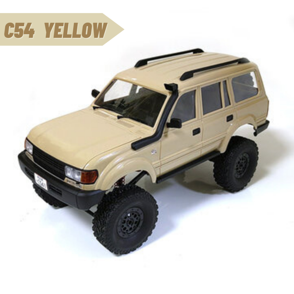 Jual WPL C54 C54-1 RC Car LC80 Rock Crawler 1/16 4WD Toyota Land Cruiser RTR | Shopee Indonesia