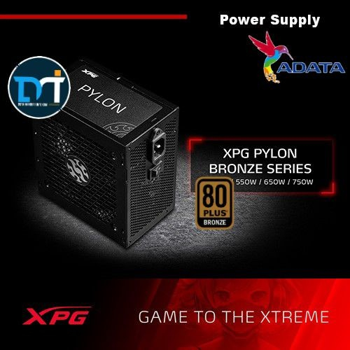 Jual Adata XPG PYLON 650W - 80+ Plus Bronze Flat Cable PSU | Shopee ...