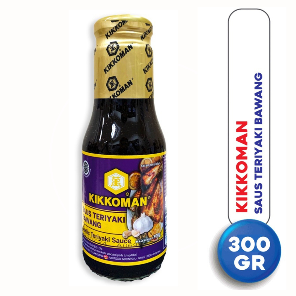 Jual KIKKOMAN GARLIC TERIYAKI 300ml / KIKOMAN SAUS TERIYAKI / SAUS ...