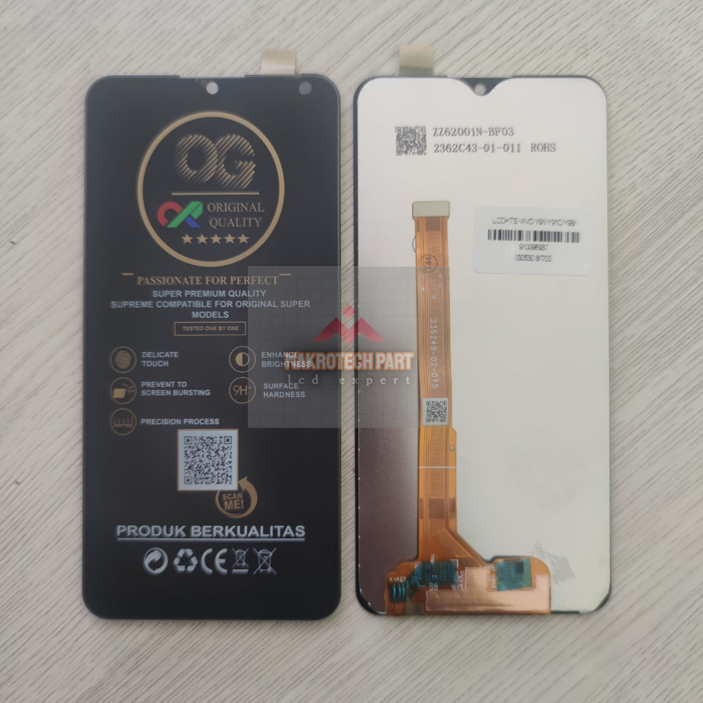 Jual lcd touchscreen vivo y91/y91c/y93/y95 fullset | Shopee Indonesia
