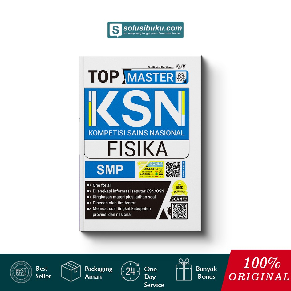 Jual Buku Top Master KSN Fisika SMP (C-Klik Media) | Shopee Indonesia