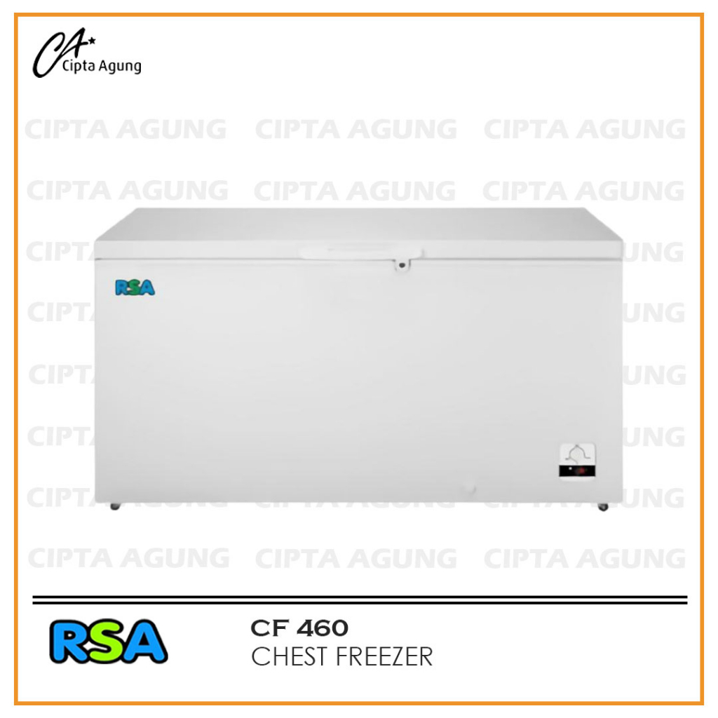 Jual RSA CHEST FREEZER TYPE CF-460/FREEZER BOX 450 LITER/FREEZER CF 460 ...