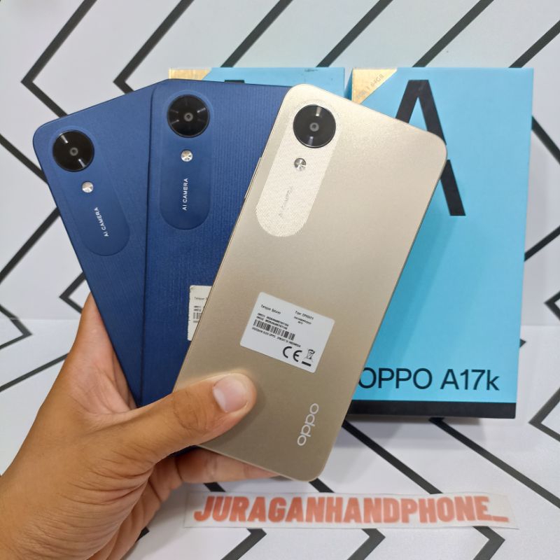 Jual Oppo A17K 3/64GB Hp Second Seken Bekas Fullset | Shopee Indonesia