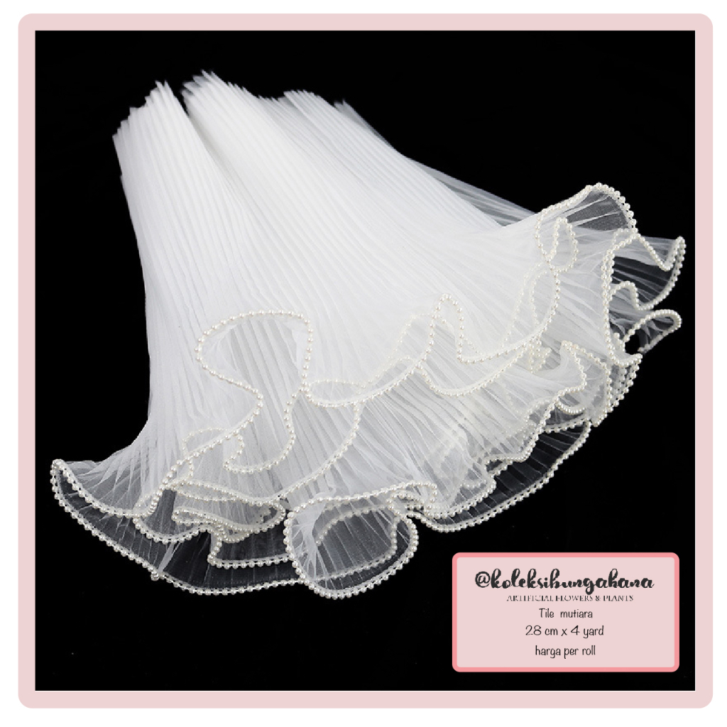 Jual kain buket bunga artificial tile flower mesh | Shopee Indonesia