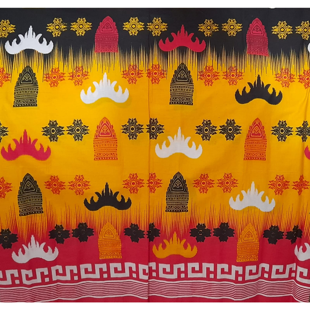 Jual Bahan Batik Khas Lampung_Motif Tenun Maender_Batik Gabovira ...