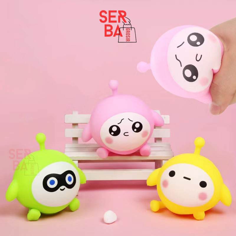 Jual SG- Mainan squishy Eggboy Mainan Squishy Pencet Mainan anti stress ...