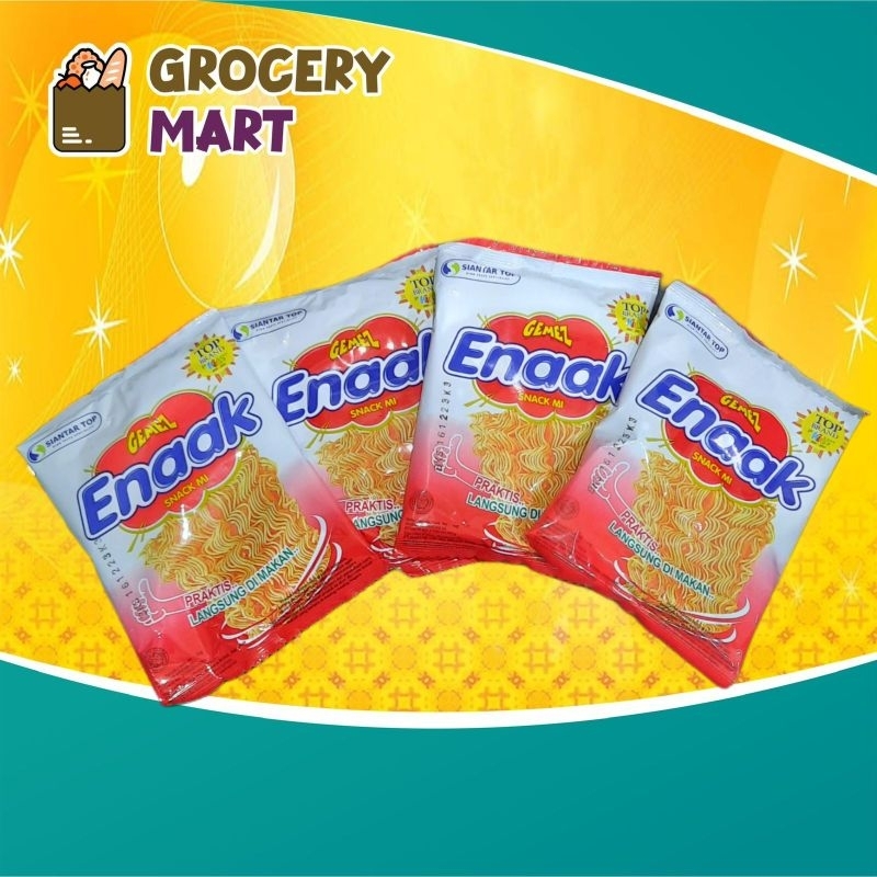 Jual Mie Gemez Enaak Snack Mi 16gr Renceng Isi 10pcs | Shopee Indonesia