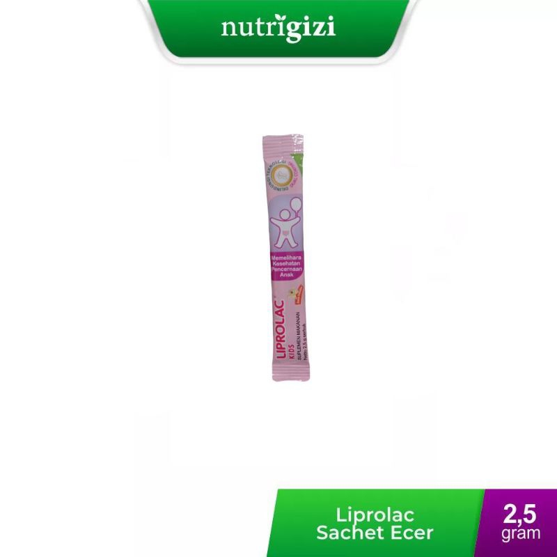 Jual Nutrigizi | Liprolac Kids Sachet Ecer 2,5 gram Probiotik Serbuk ...