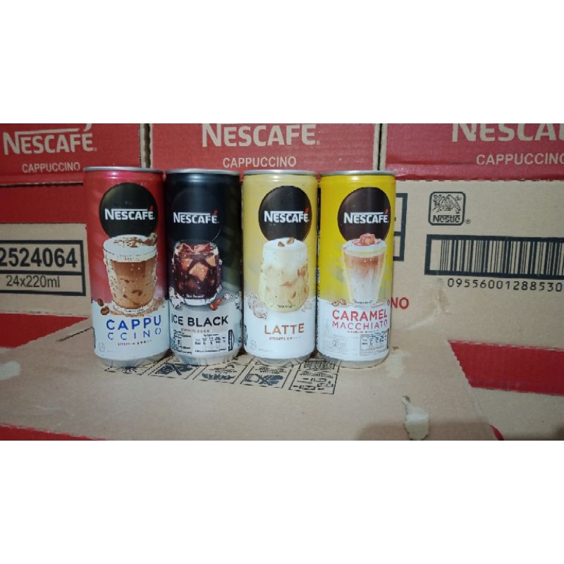 Jual Nescafe kaleng 220ml (1 karton 24 pcs) | Shopee Indonesia