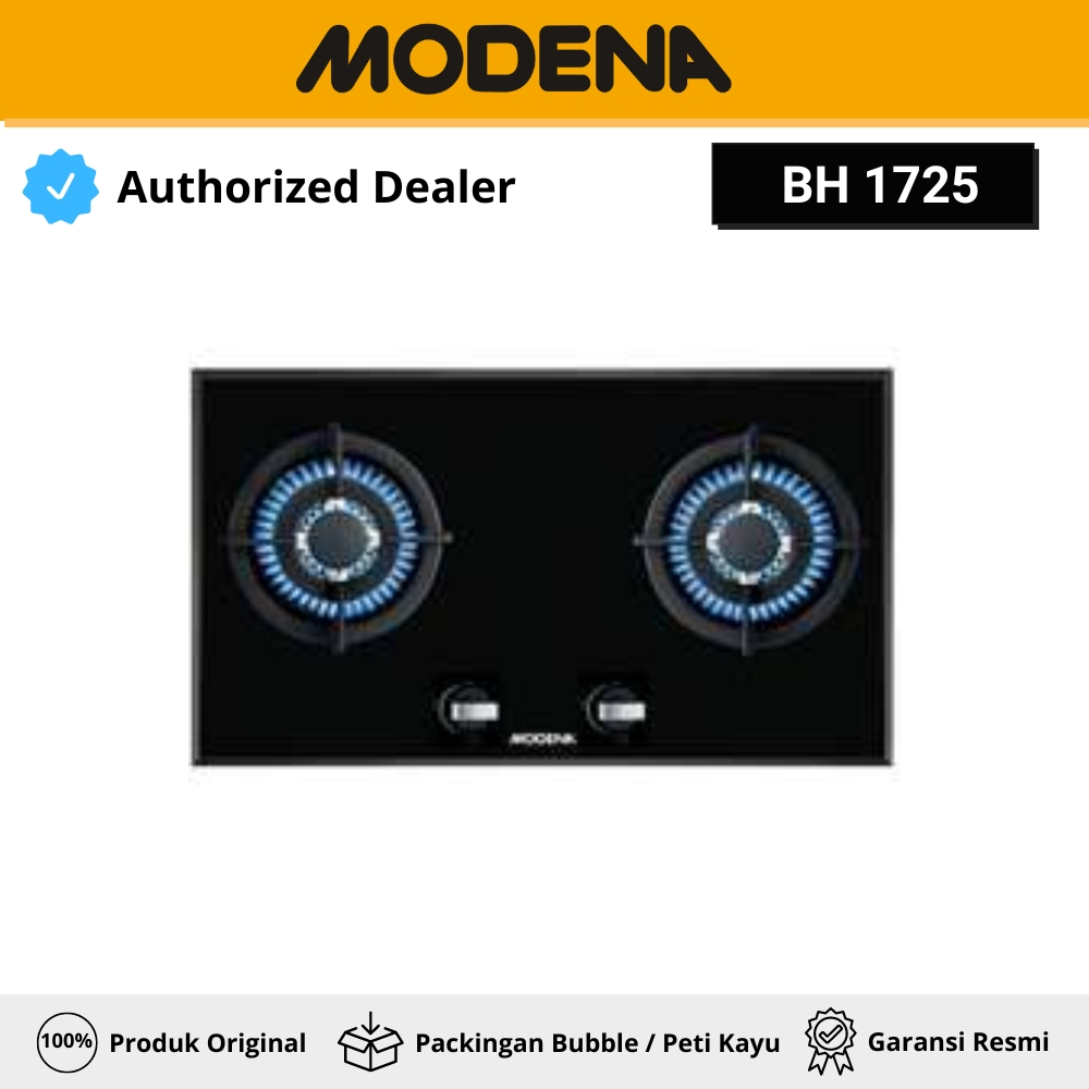 Jual KOMPOR GAS TANAM MODENA BH 1725 HOB 2 TUNGKU BH-1725 TIPE LAMA ...