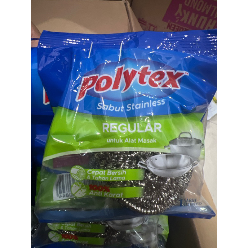 Jual Polytex Sabut Stainless Extra Bersih & tahan lama | Shopee Indonesia