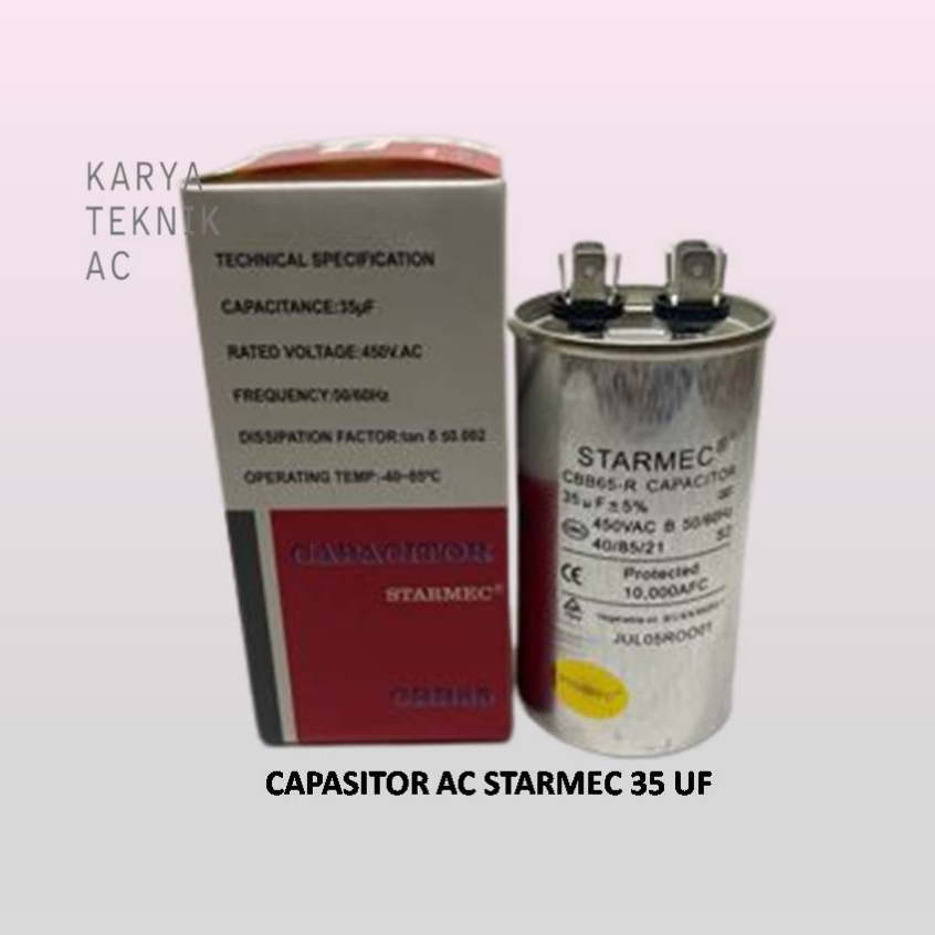 Jual CAPASITOR KAPASITOR AC STARMEC SEMUA UKURAN | Shopee Indonesia