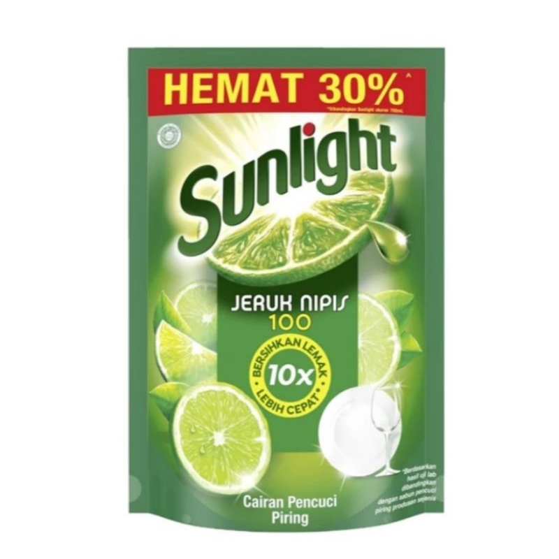 Jual sunlight sabun pencuci piring jeruk nipis 910 ml | Shopee Indonesia