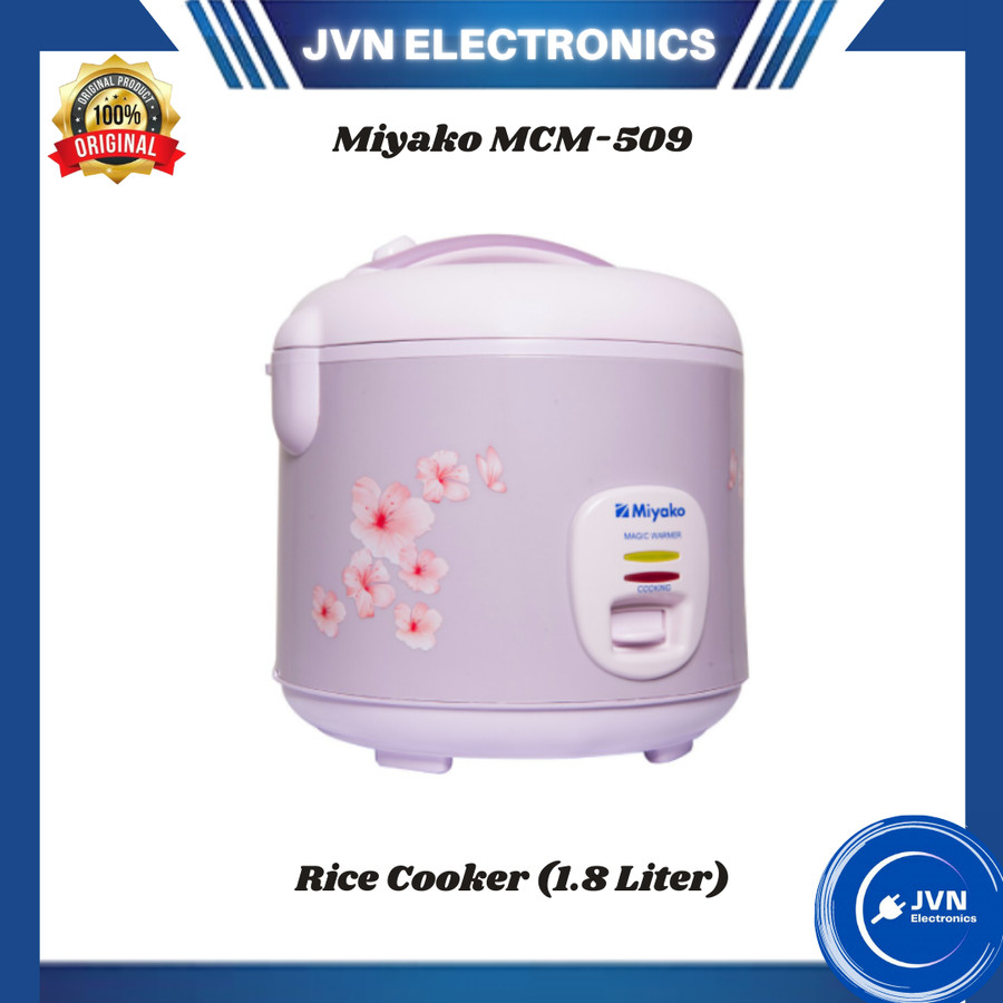 Jual Magic Com - Rice Cooker Miyako MCM-509 (1.8 Liter) | Shopee Indonesia